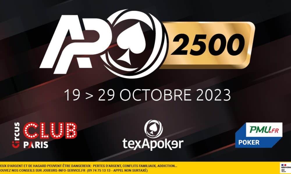 L’APO 2500, l’évènement phare de la fin d’année au Club Circus Paris – Poker52